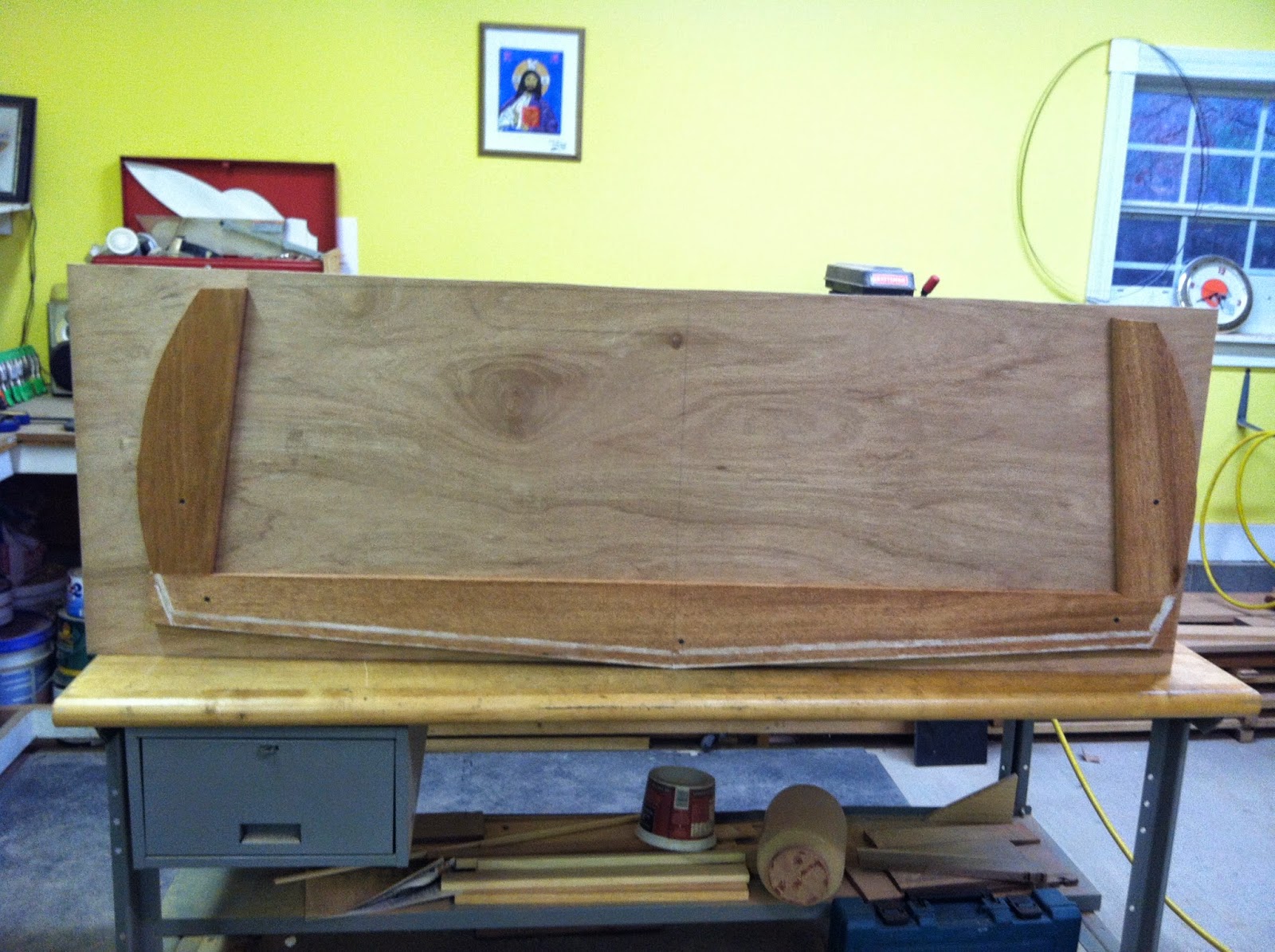 Pappy's Malahini Boat Build: The Transom Challenge (and keel)